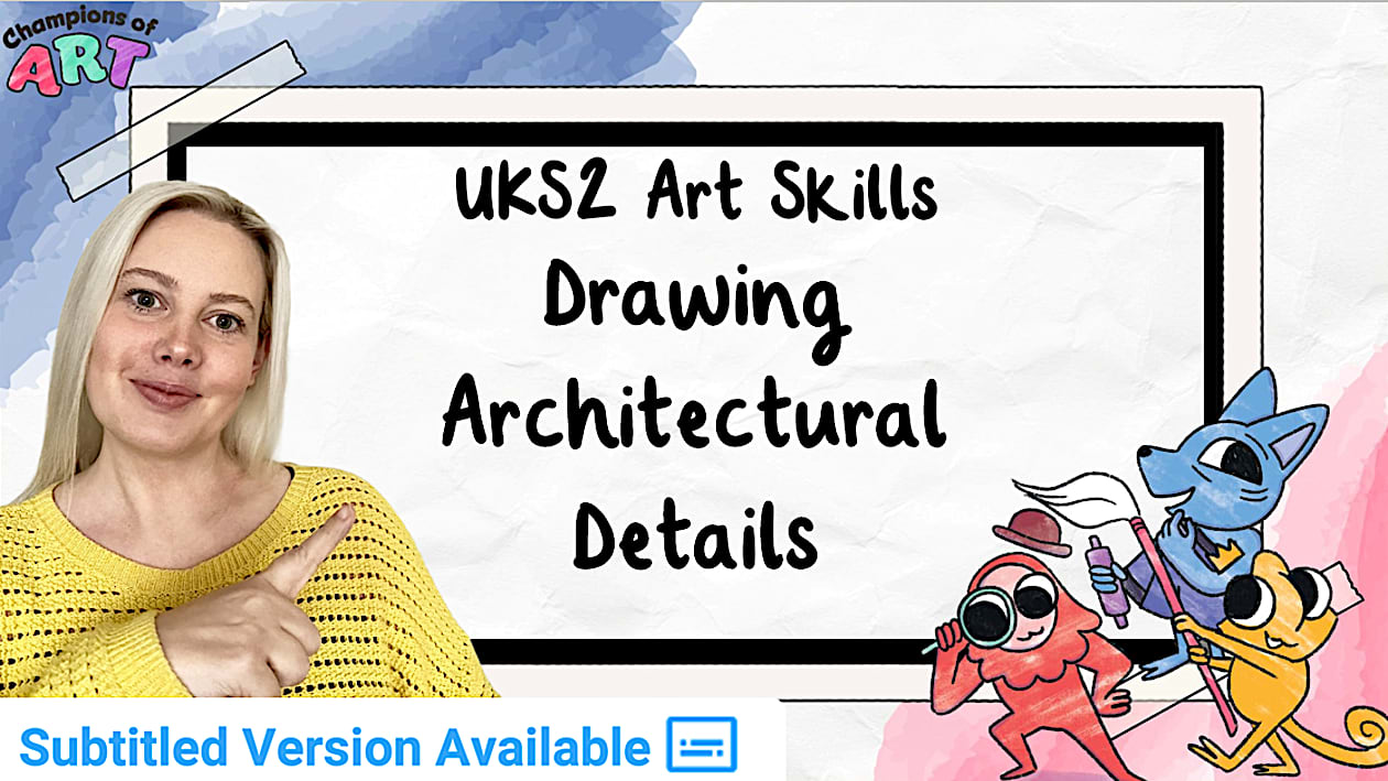 Drawing Architectural Details Art Concept Video - Champions of Art: Through