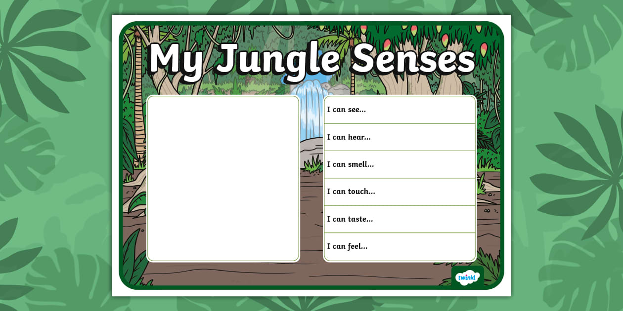 Jungle Senses Display Poster - Twinkl Senses - Twinkl