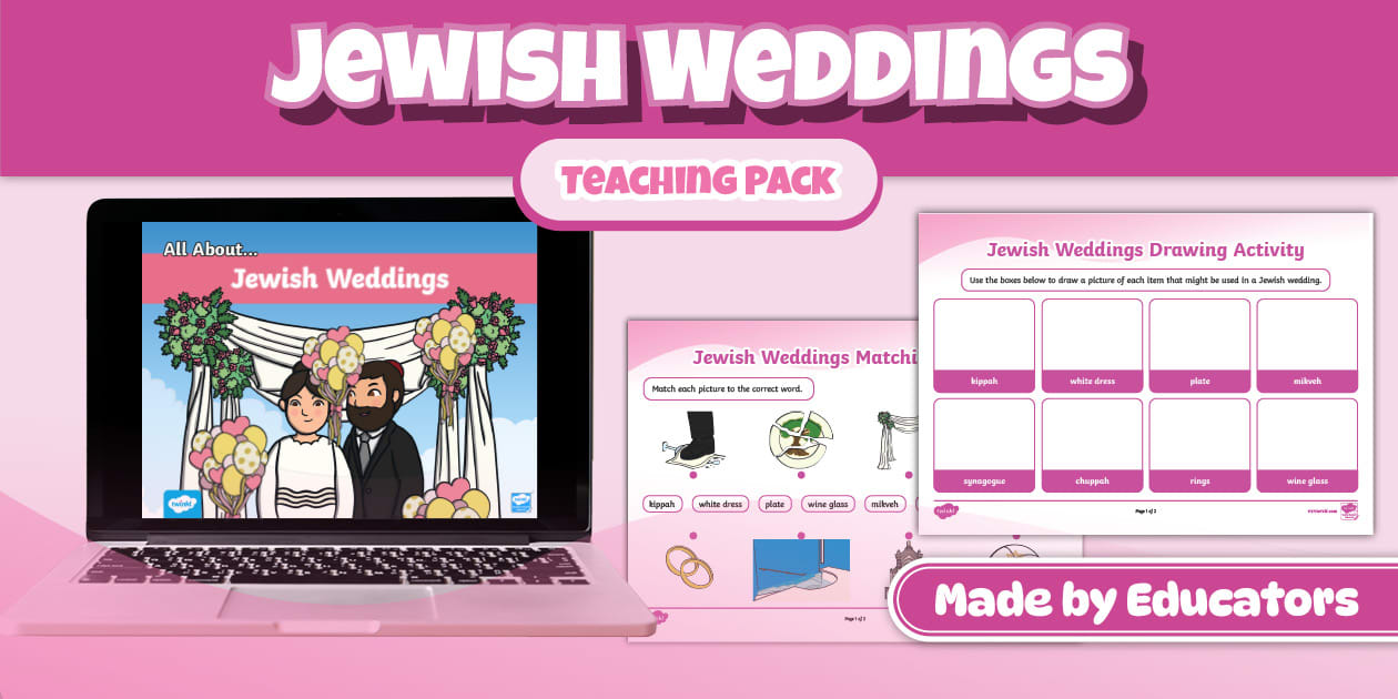KS1 All About Jewish Weddings