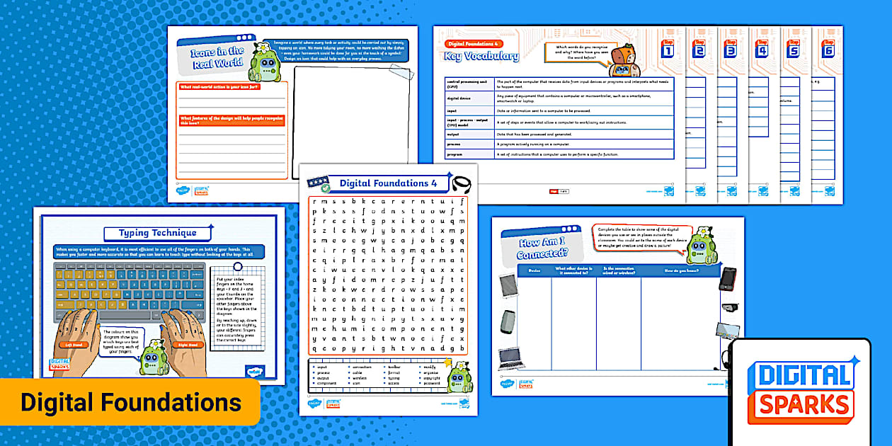 Digital Sparks: Digital Foundations 4: Additional Resources