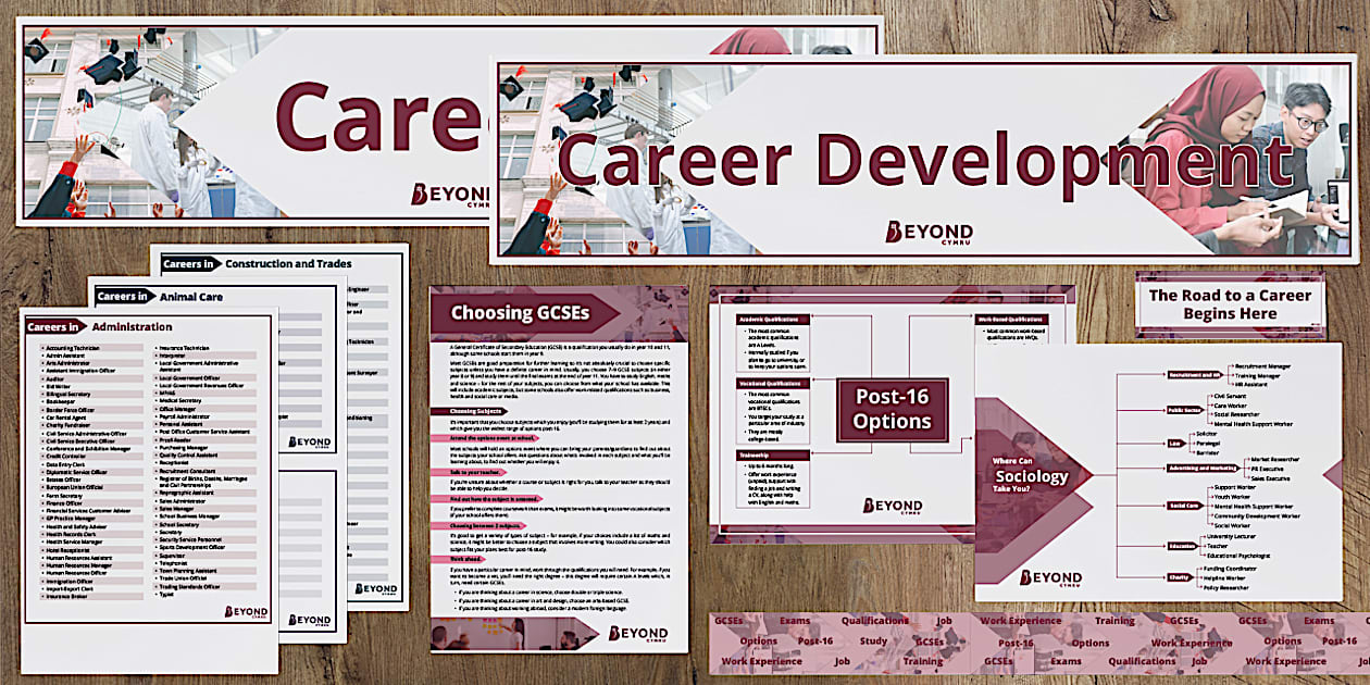 Career Development Display Pack PS4/5 (Teacher-Made)