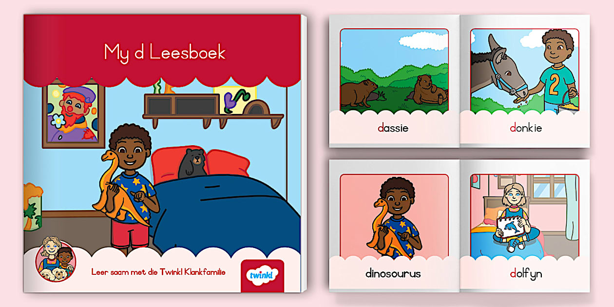 Graad R Klanke eBoek d (teacher made) - Twinkl