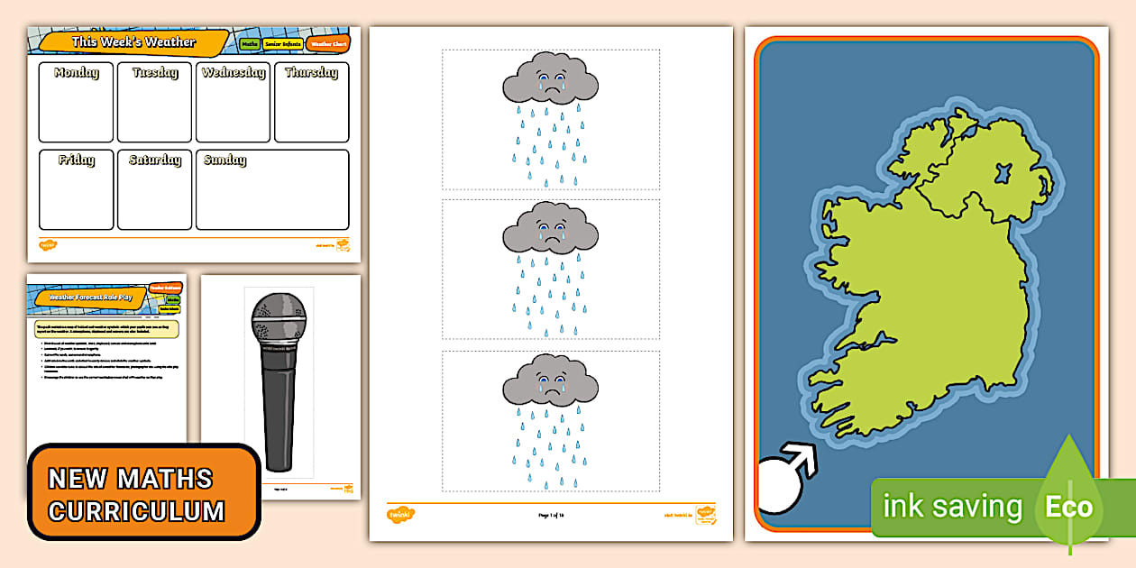Weather Forecasting Role Play Display | Twinkl Ireland