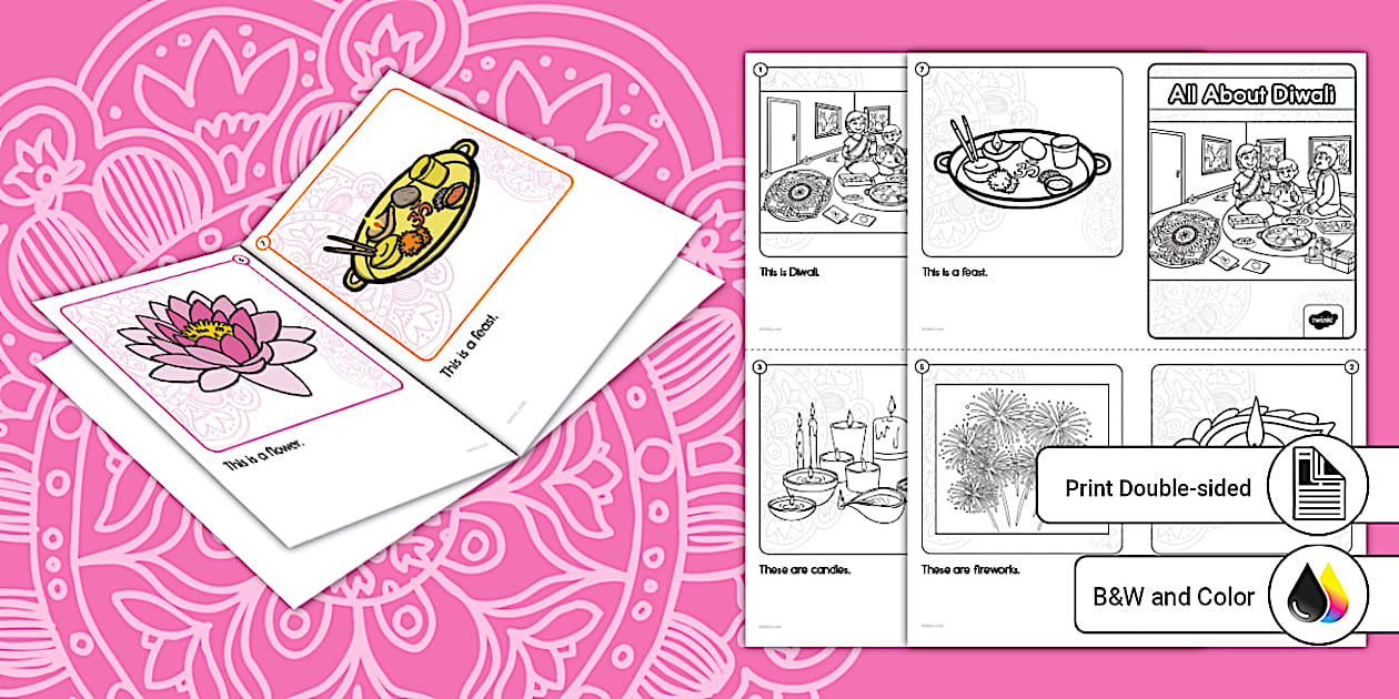 Printable Diwali Emergent Reader for Kids | Twinkl USA