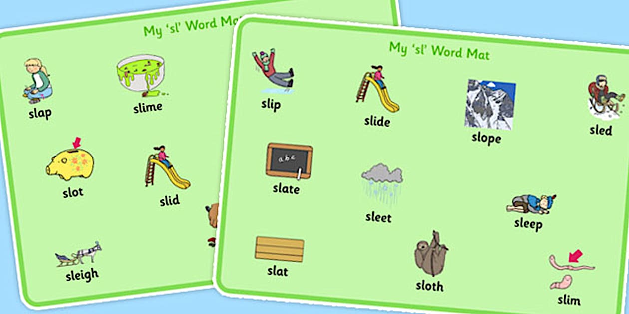 SL Word Mats (Teacher-Made) - Twinkl