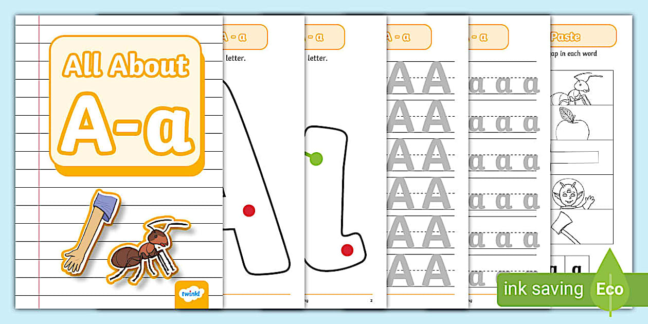 Unit 1: All About The Letter A - كل شيء عن حرف A
