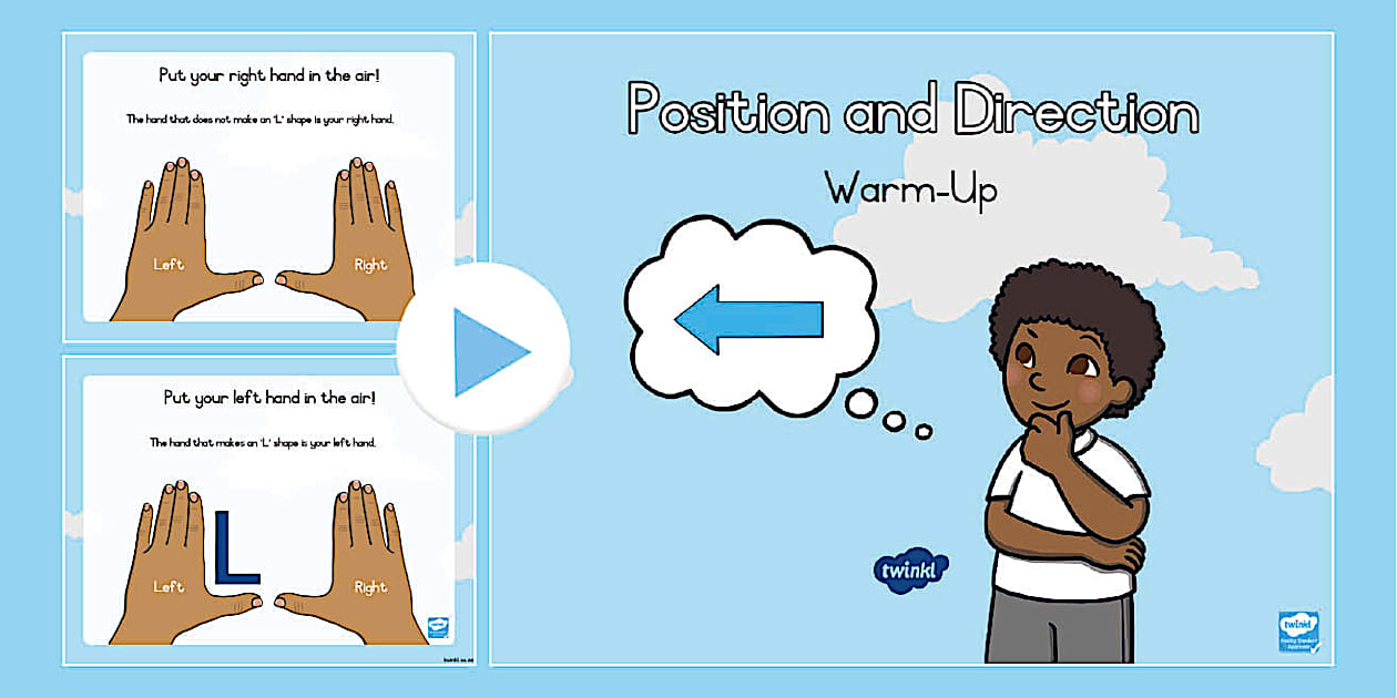 Grade R: Position and Direction Maths PowerPoint - Twinkl