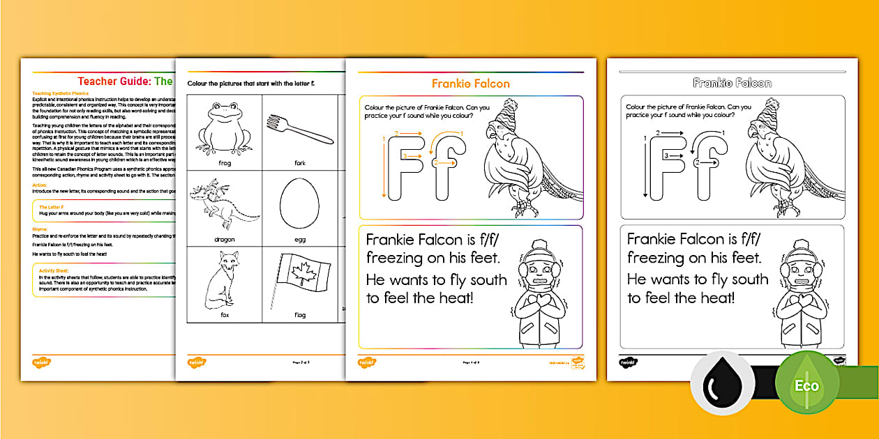 Educator-Made Letter F Phonics Worksheets - Twinkl CA