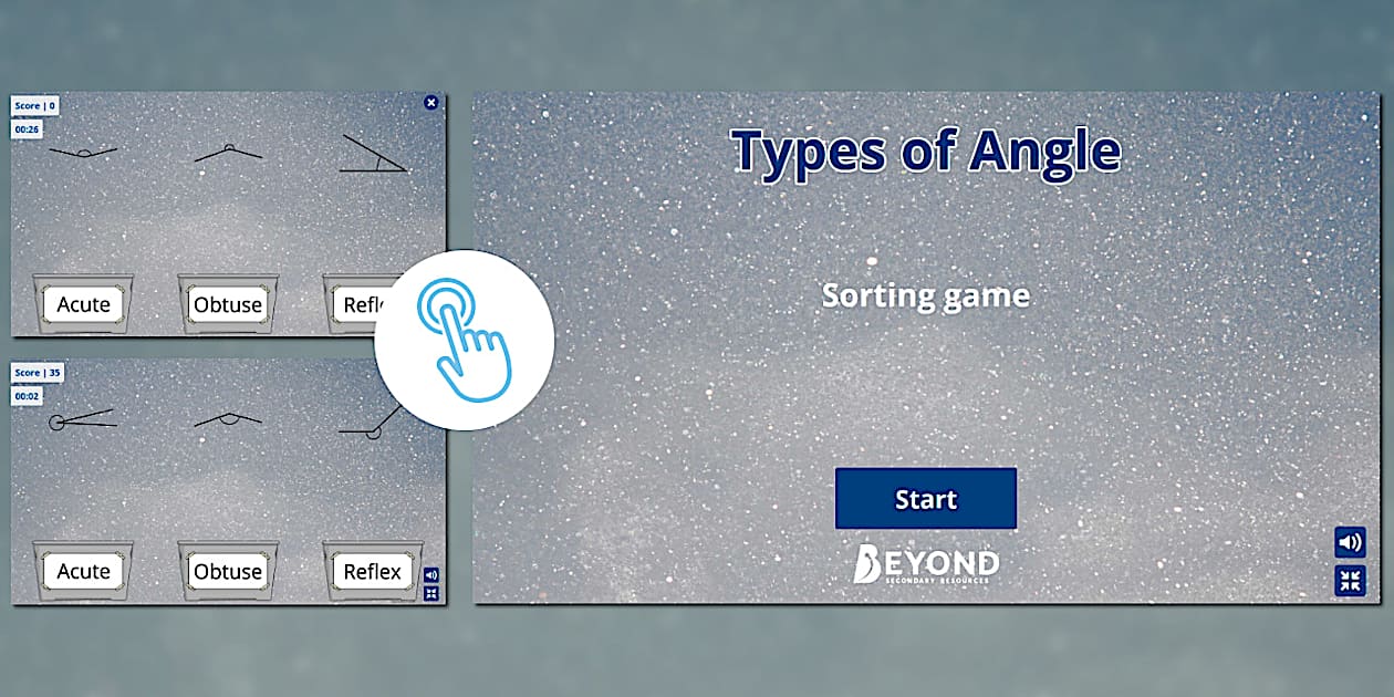 Types of Angle Game | KS3 | Beyond (teacher made) - Twinkl