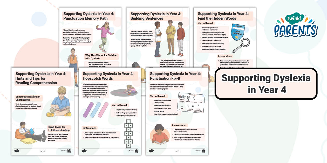 Supporting Dyslexia in Year 4