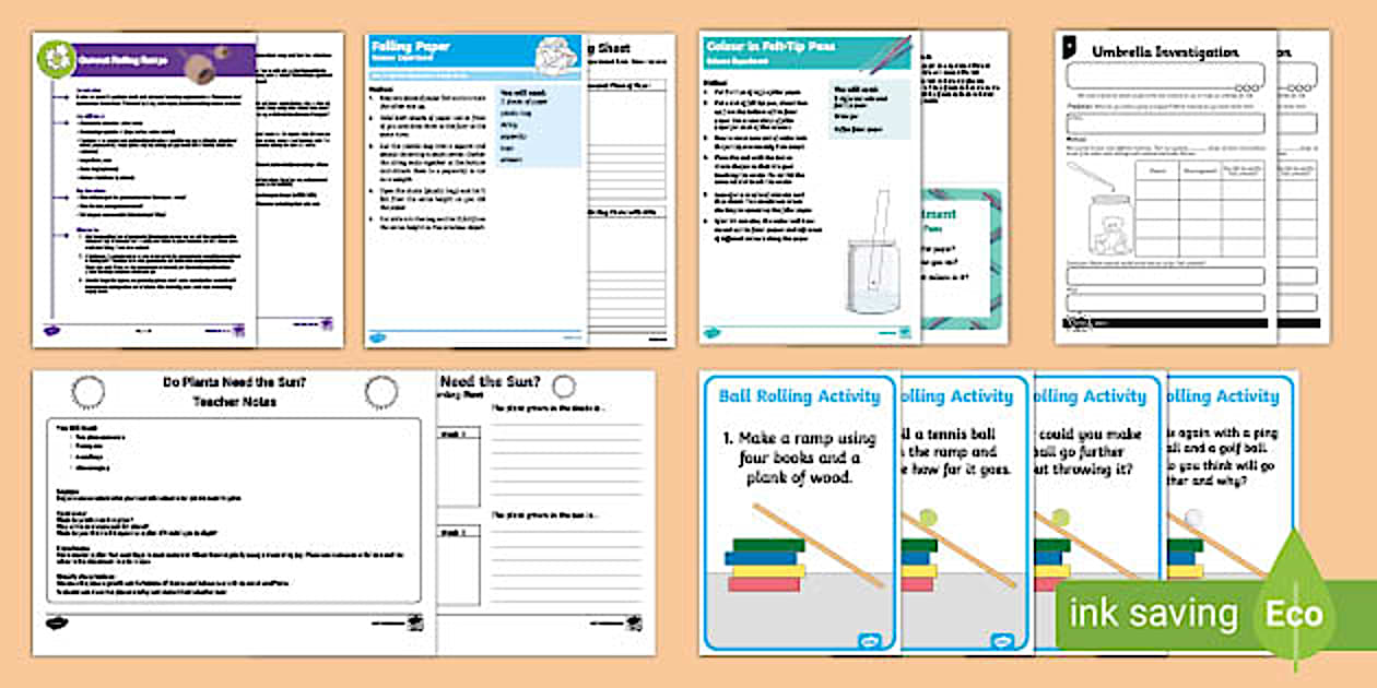 F-2 Science Classroom Experiments and Activities Pack