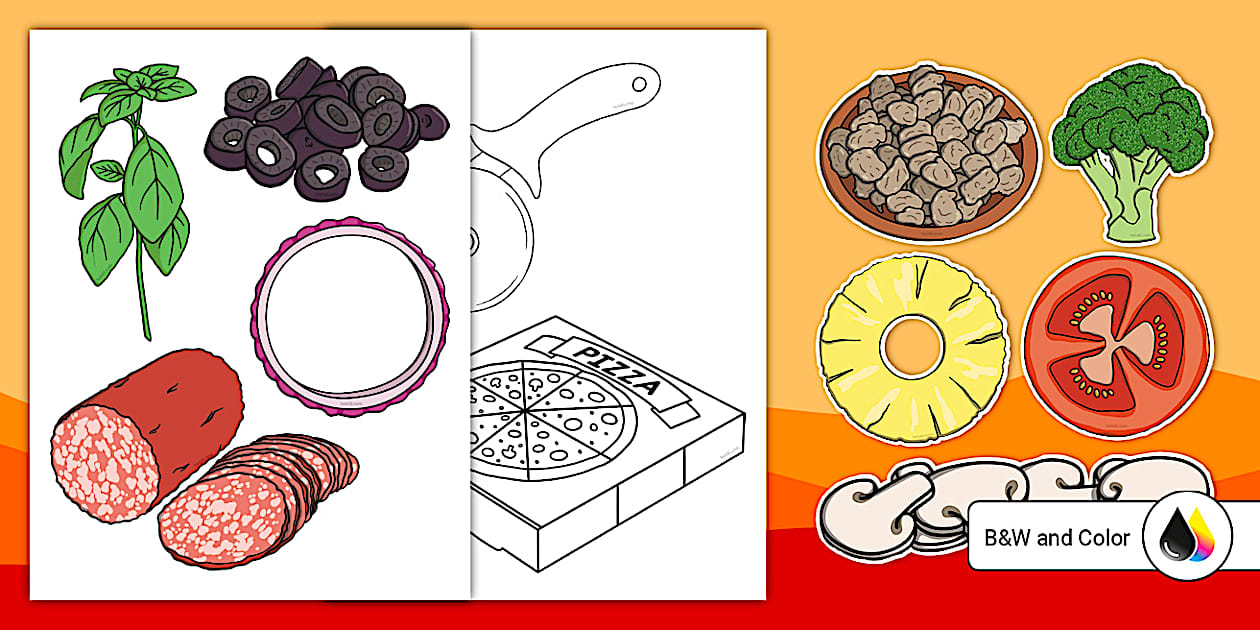 Juego dramático: Recortes de pizzería (teacher made)