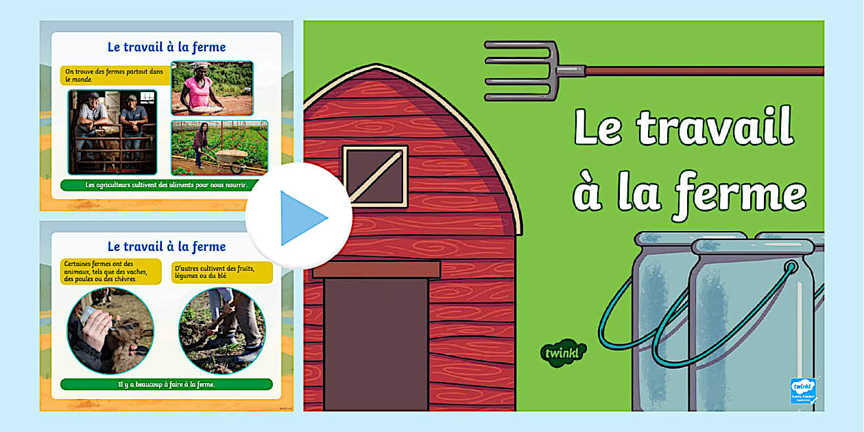 Powerpoint sur le travail à la ferme