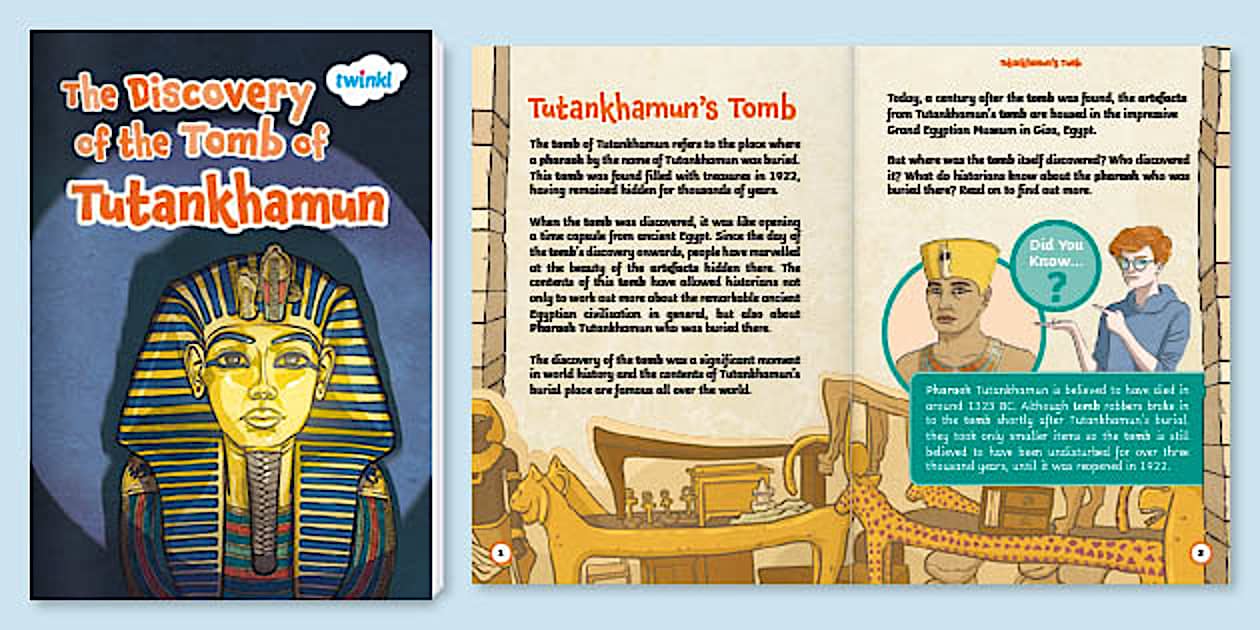 Howard Carter Discovery of Tutankhamun's Tomb eBook to use.