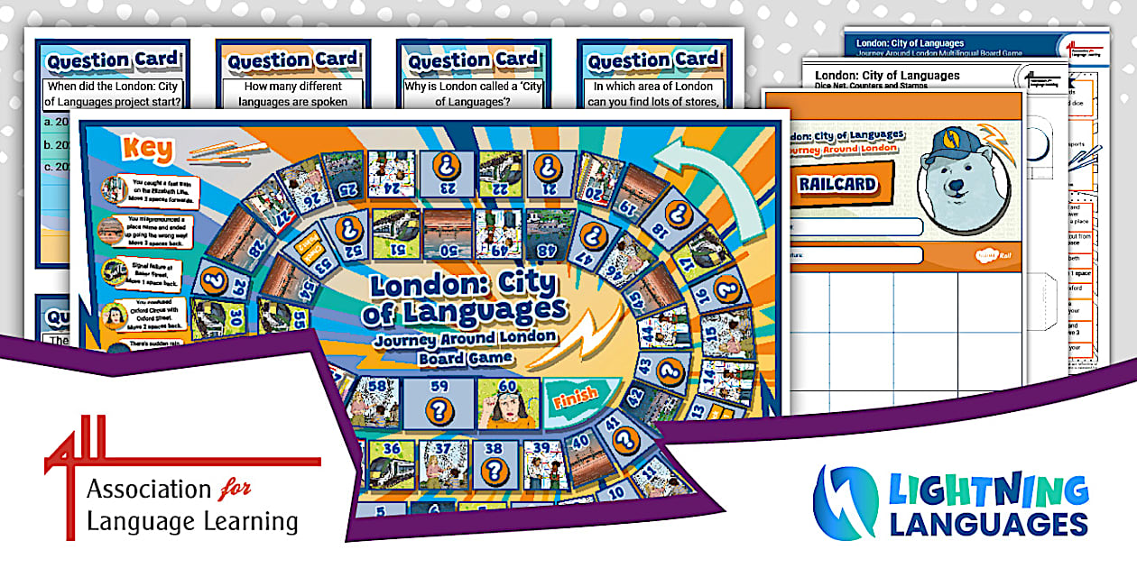 👉 London City of Languages: Multilingual Board Game