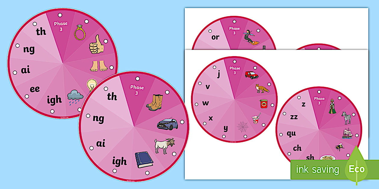Phase 3 Sound Matching Threading Cards (Teacher-Made)
