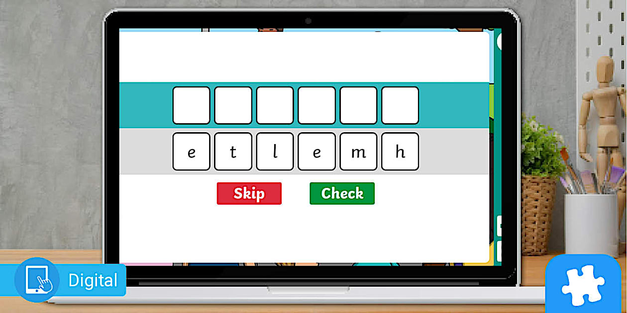 Tour De France Themed Fun Interactive Anagram Puzzle Game