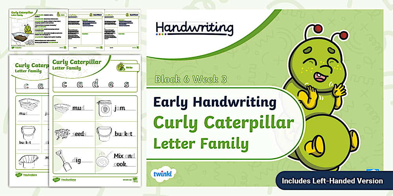 Early Handwriting Block 6 Week 3 Pack