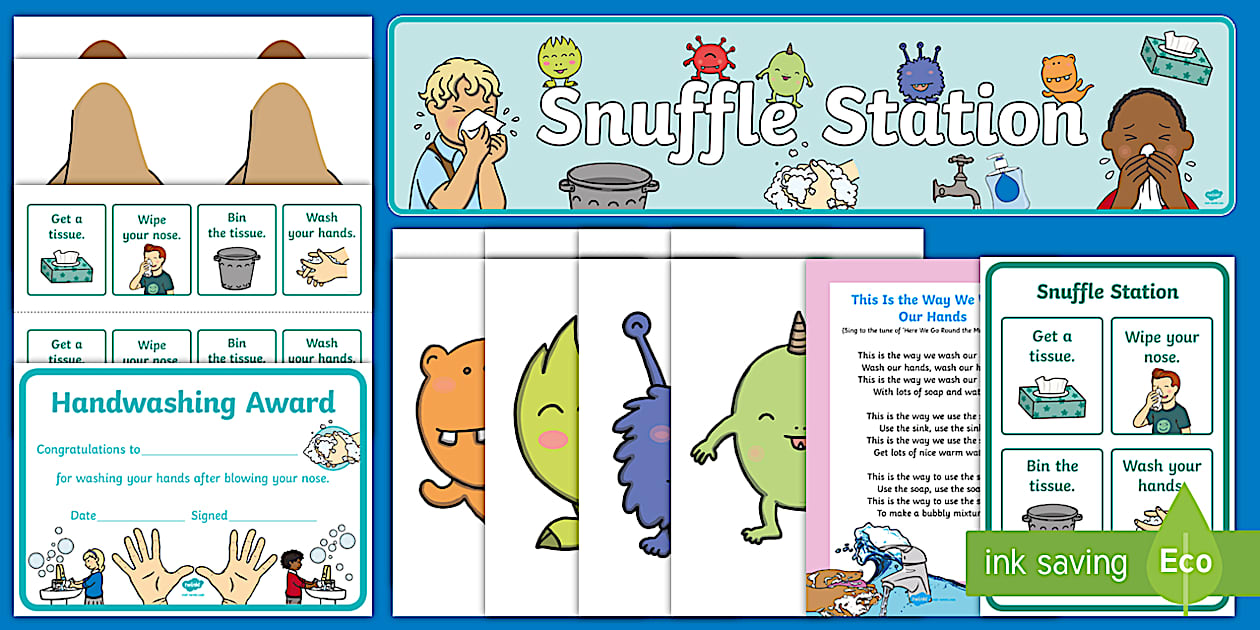 Printable Fun Germ Activities for Preschoolers | Twinkl USA