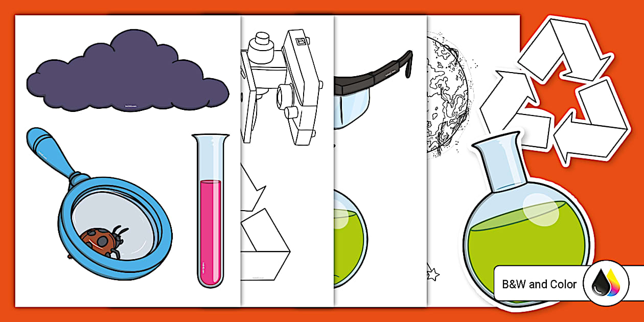 What Is Science? Informational Bulletin Board Cutouts