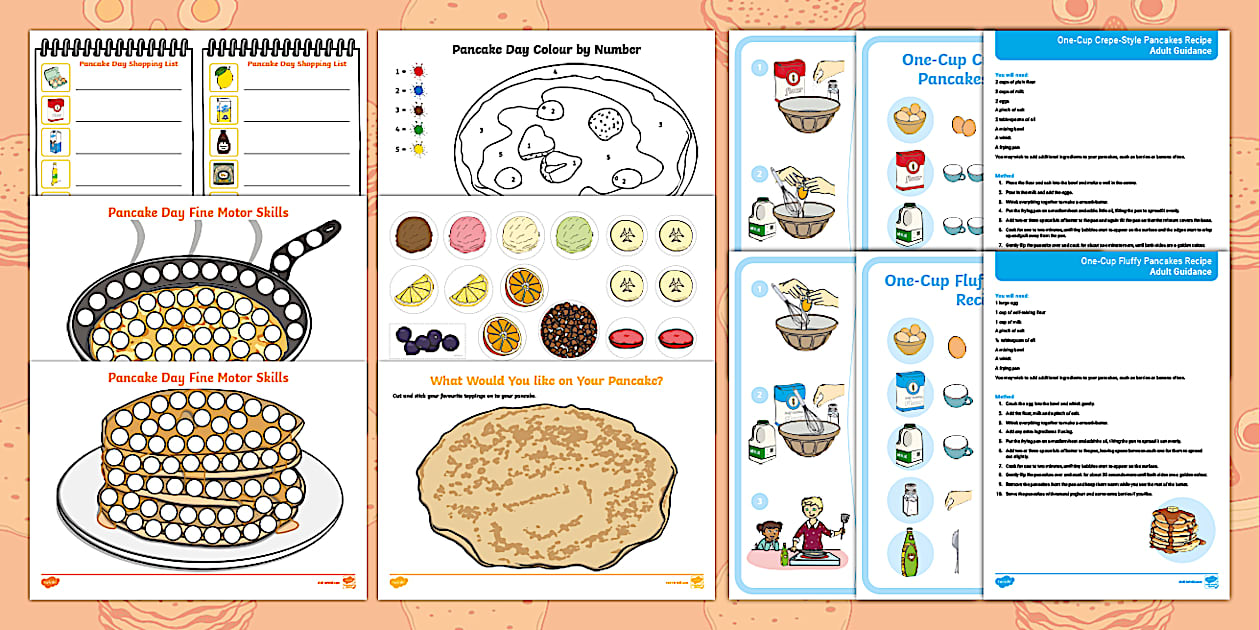 EYFS Pancake Day Resource Pack (Ages 3-5) | Twinkl - Twinkl