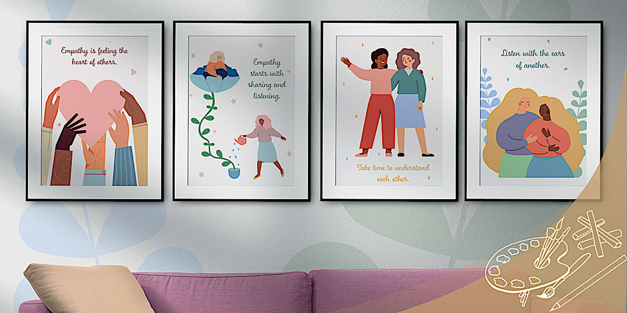 Empathy Quotes Inspirational Posters Pack