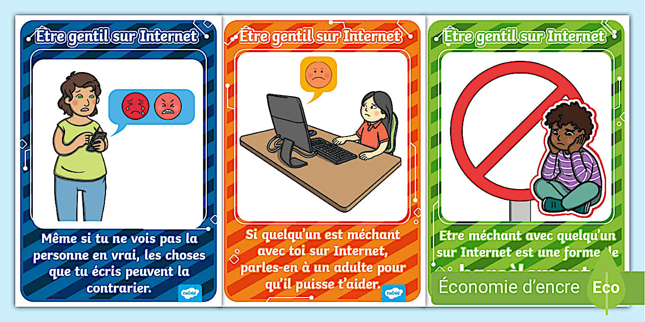 Affiches contre le harcèlement (teacher made) - Twinkl