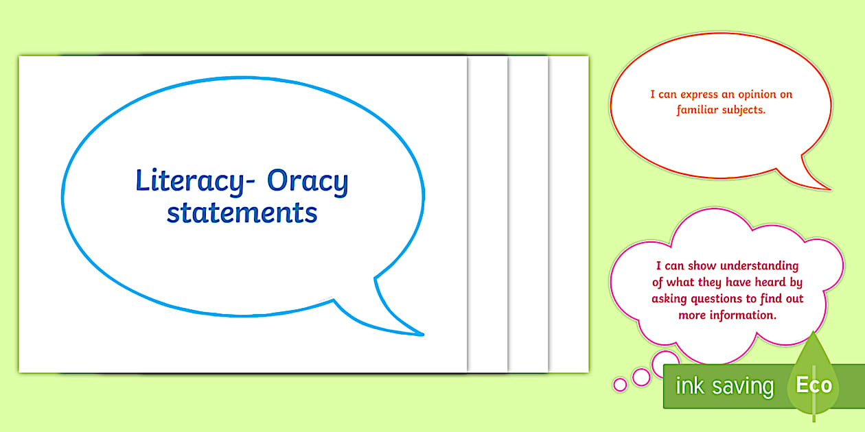 I Can... Literacy Statements for Year 1 Display Cut-Outs