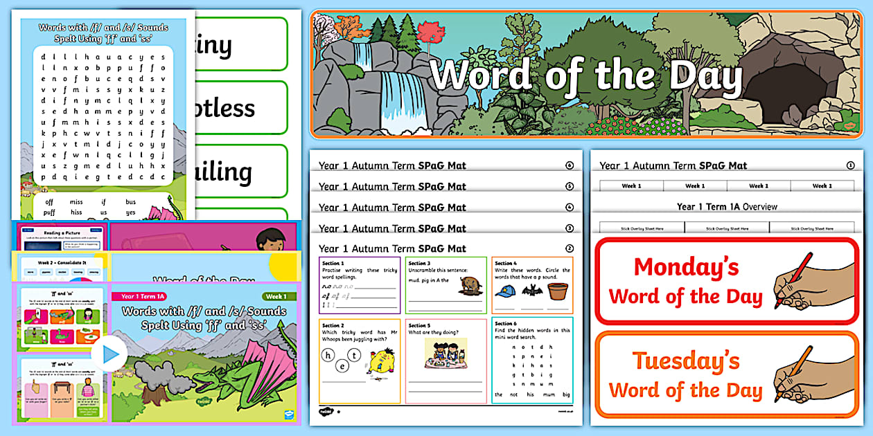 Year 1 Term 1A Teaching Essentials Resource Pack - Twinkl