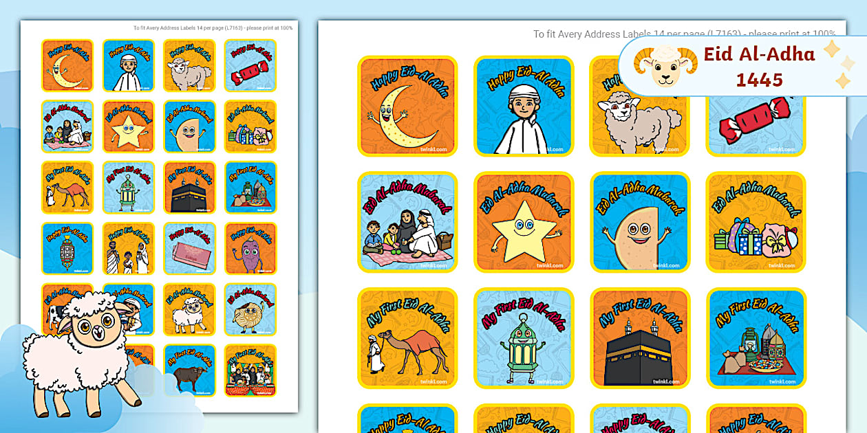 My First Eid-Al Adha Stickers