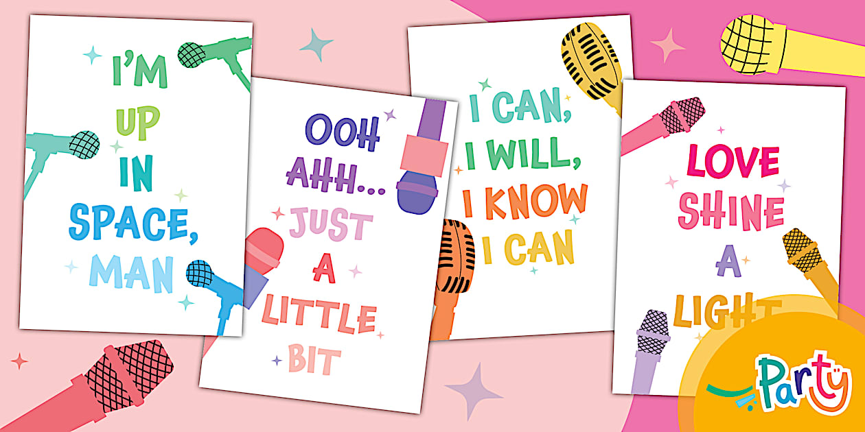 Song Contest Poster Pack | Twinkl Art Gallery (teacher made)