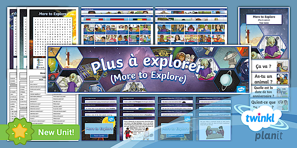 👉 PlanIt Year 6 French Classroom Display: More to Explore