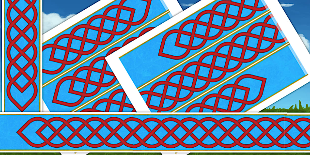 Viking Themed Border Pieces (Teacher-Made) - Twinkl