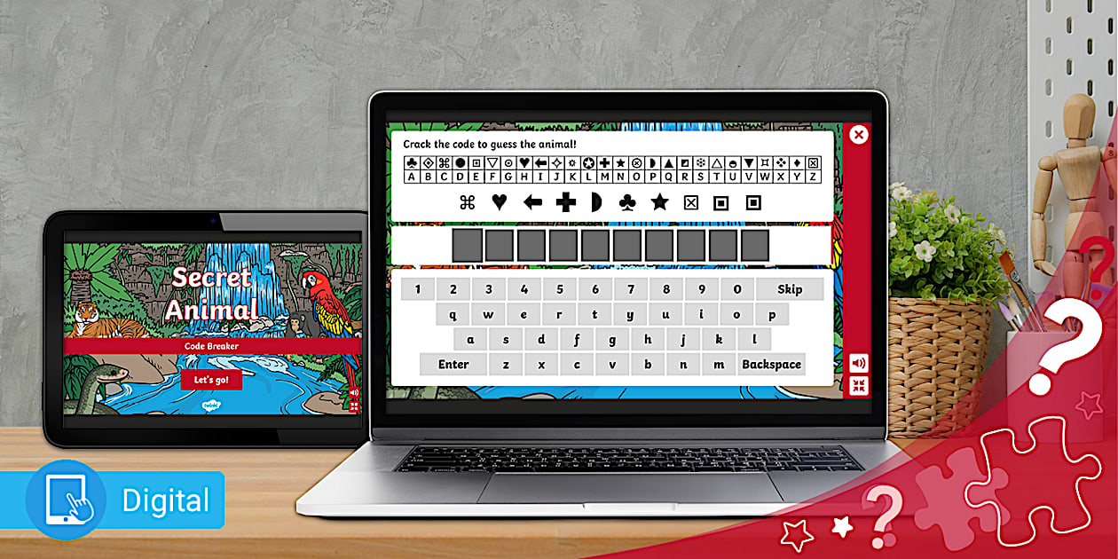 Animal Code Breaker Puzzle - Twinkl Puzzled – Kids Puzzles