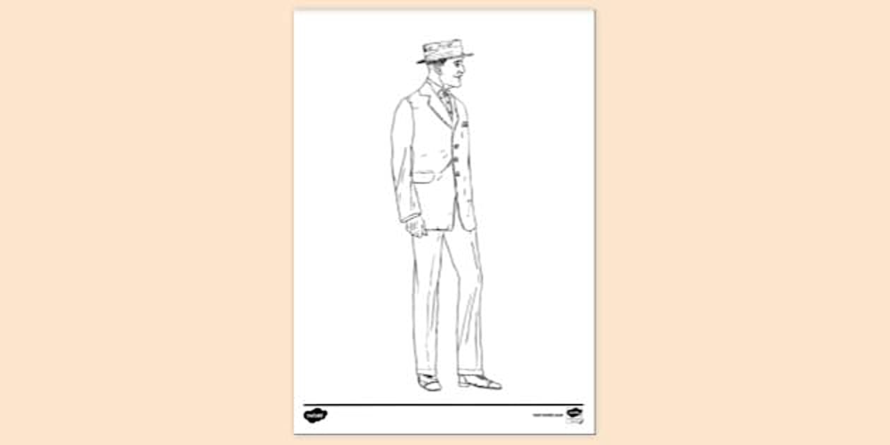 Realistic Human Colouring Page | Colouring Sheets - Twinkl