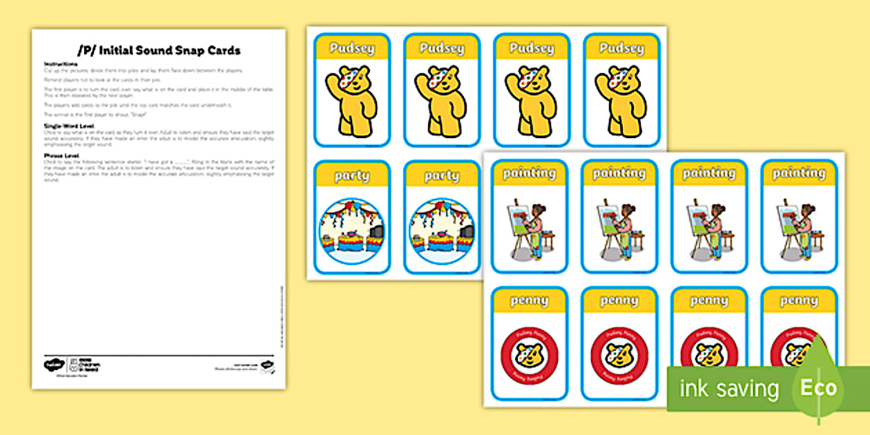 FREE! - Initial Sound Snap Cards - Twinkl