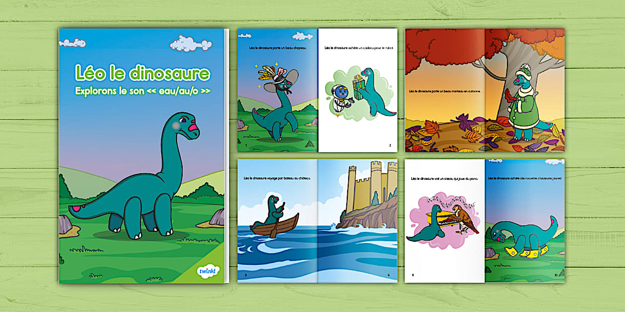 Mini French Stories with the Sound : Eau/au/o (Teacher-Made)