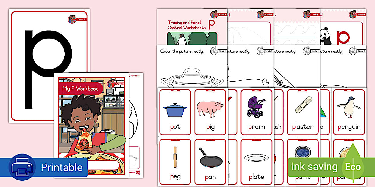 Grade R Phonics Pack P (teacher made) - Twinkl