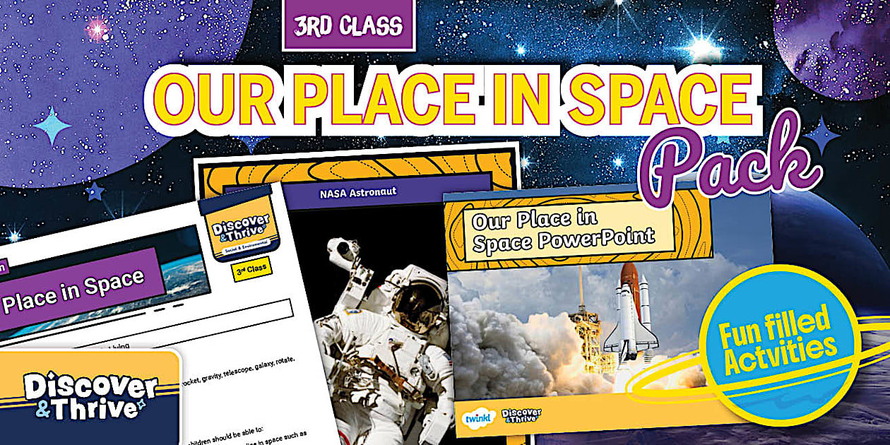 Space Activity Pack for 3rd Class