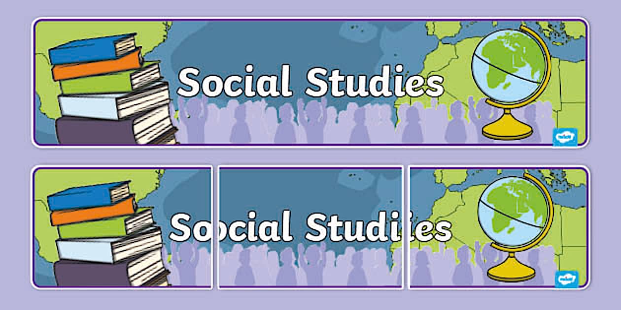 👉 Social Studies Display Banner (teacher made) - Twinkl