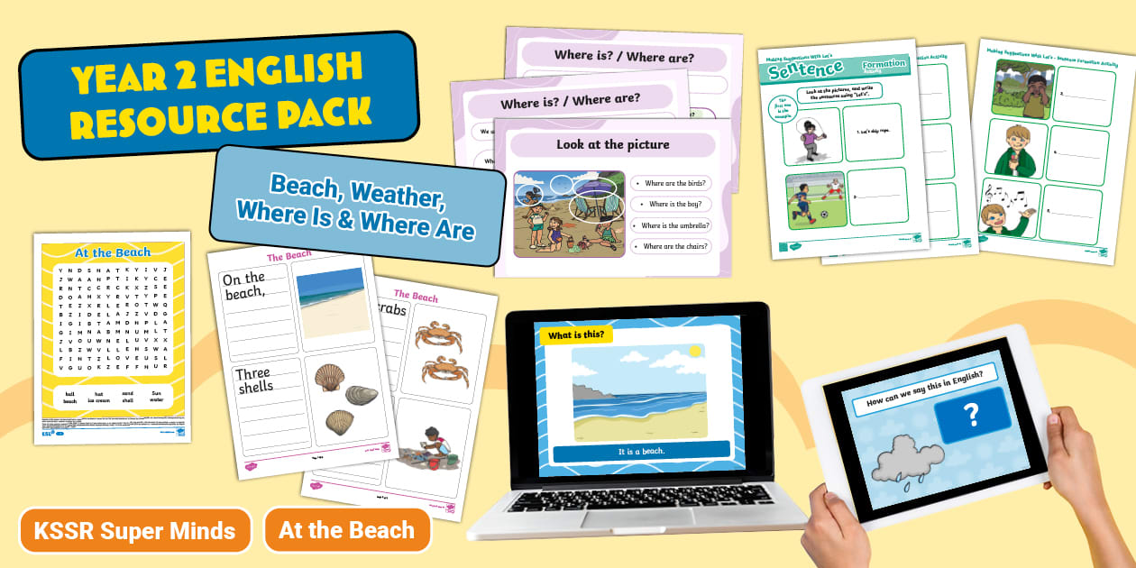 Super Minds Year 1 Unit 9 At the Beach