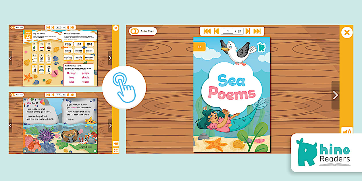 Level 5a Decodable Readers: Sea Poems (teacher made)