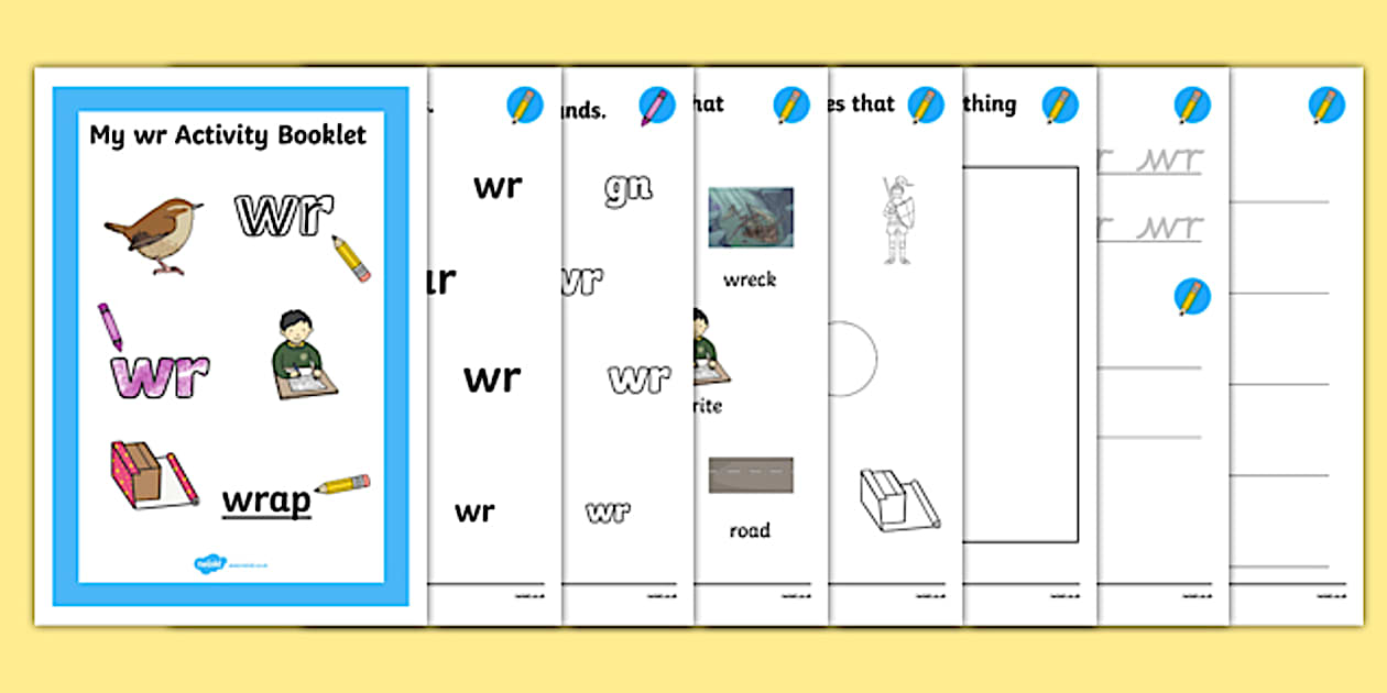 Wr Phonics Worksheet | Phonics | Primary Resources - Twinkl