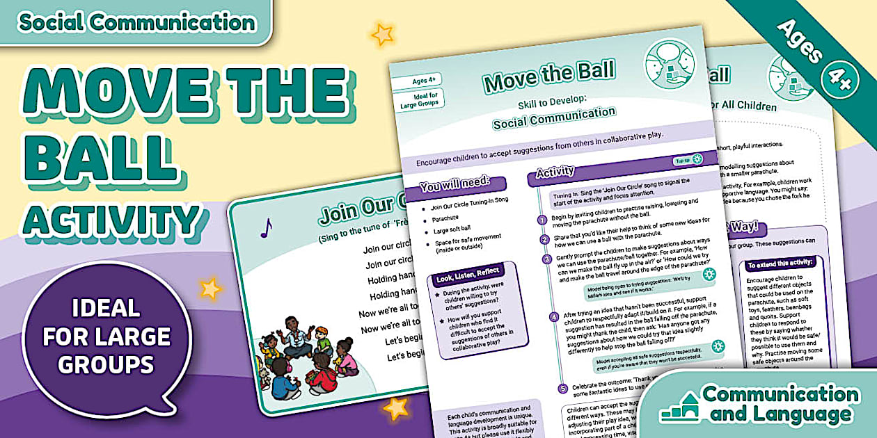 EYFS Communication and Language Activity: Collaborative Play