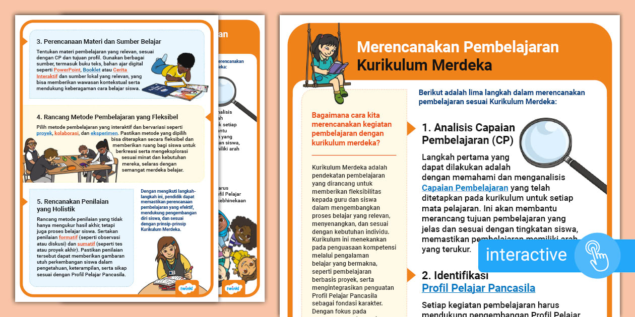 Perencanaan Pembelajaran Kurikulum Merdeka (teacher made)