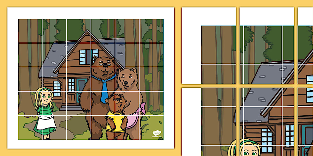 Goldilocks and the Three Bears Mat | Bee-Bot Resource | EYLF