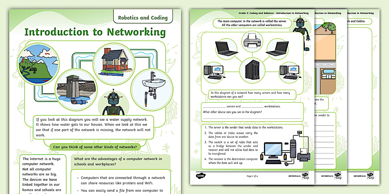 Grade 3 Robotics and Coding: Introduction to Networking
