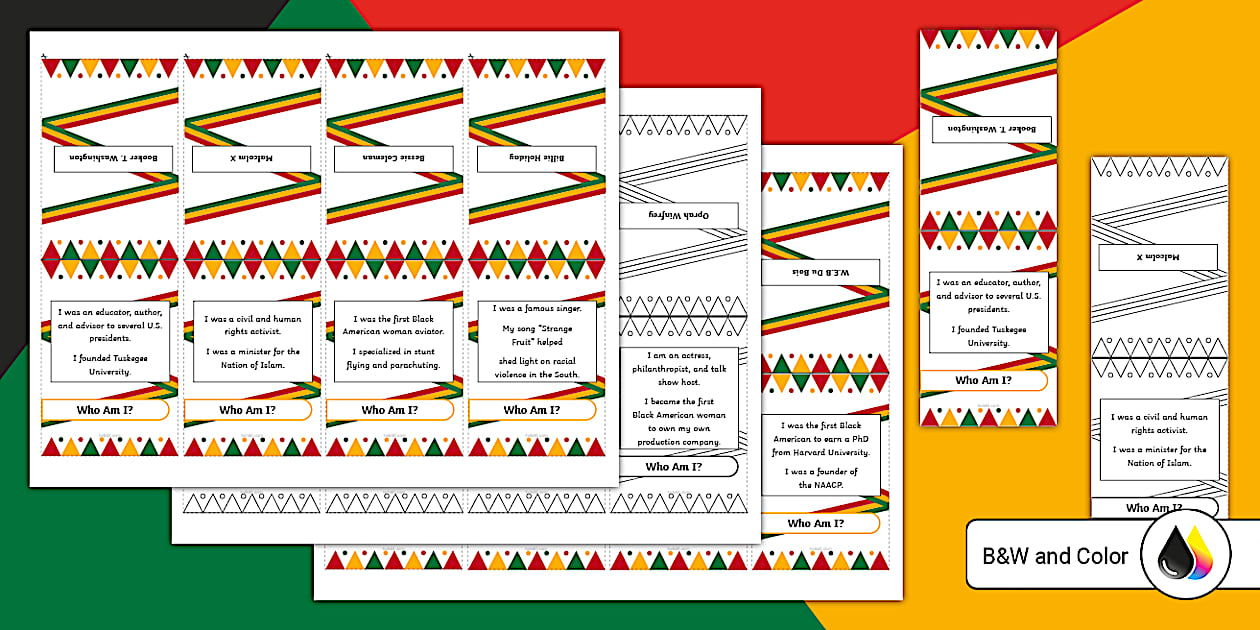 Black History Trivia Game for Grades 6-8 | Twinkl USA