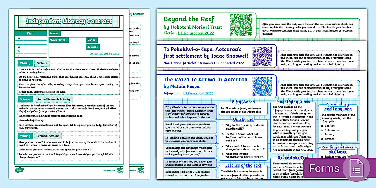 Connected L3 2022 Comprehension Pack (teacher made) - Twinkl