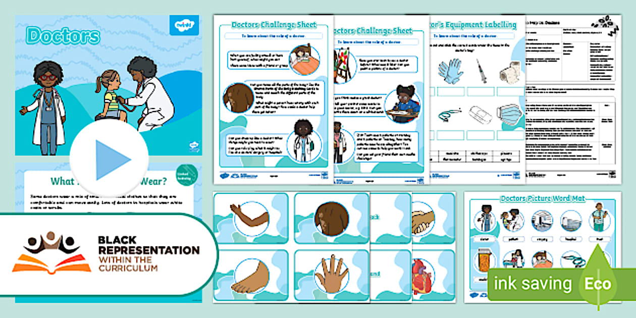 EYFS People Who Help Us: Doctors (teacher made) - Twinkl